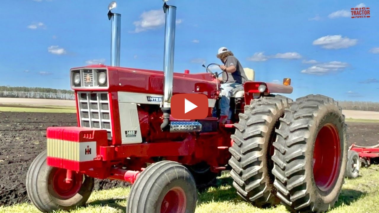 Big Tractor Power is out in the field with a 133 pto hp INTERNATIONAL ...