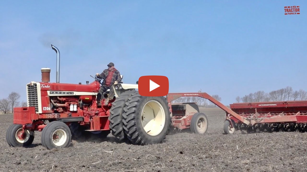 bigtractorpower 2024 is out in the field with a 112 pro hp INTERNATIONAL Farmall 1206 TURBO ...