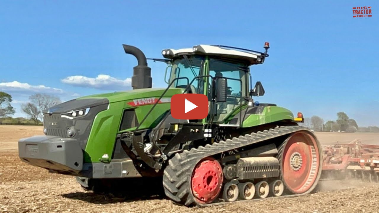 bigtractorpower 2024 is out in the field with a 618 hp FENDT 1162 Vario MT Tractor and 460 hp ...