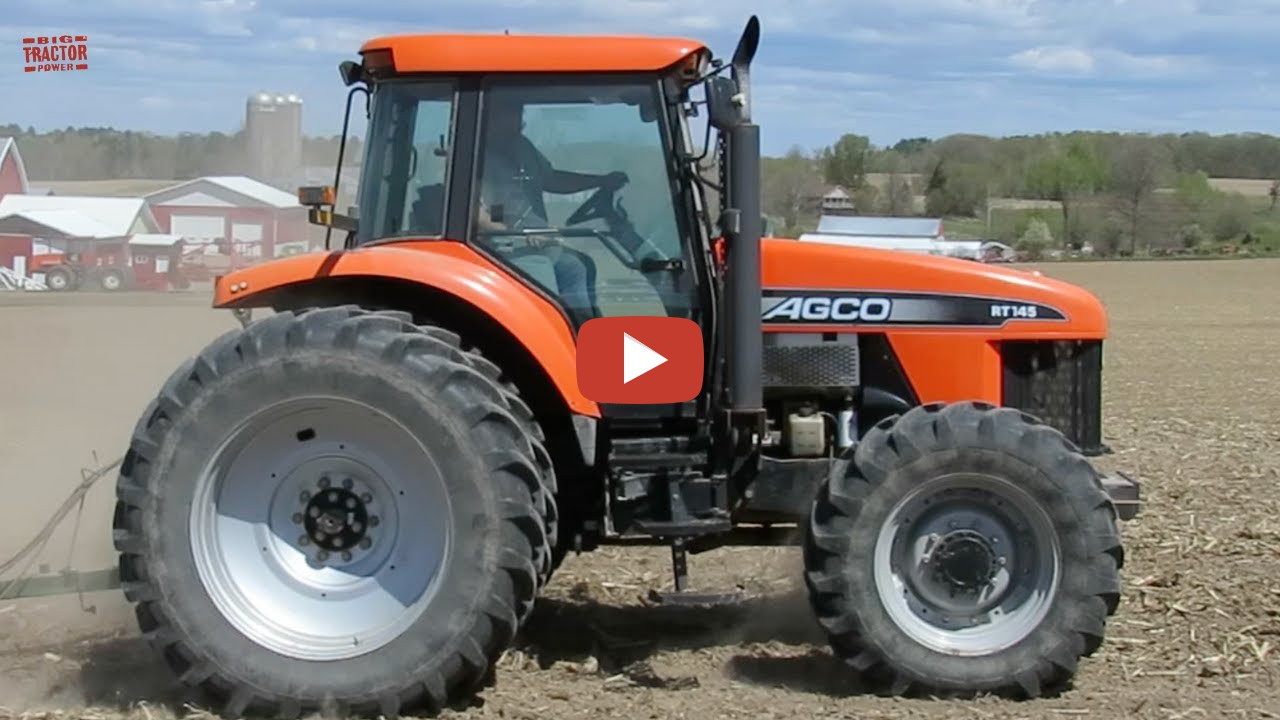 bigtractorpower -- AGCO RT145 Tractor Working on Spring Tillage. In the ...