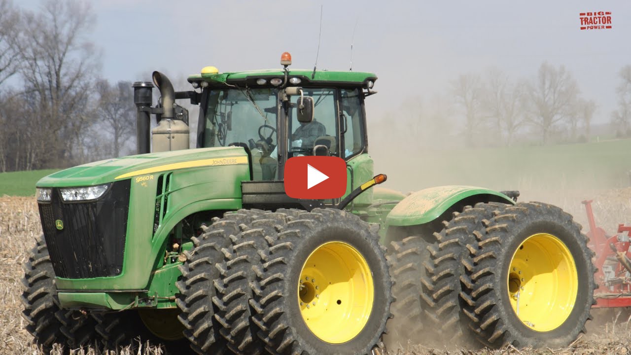 bigtractorpower -- Big Tractor Power is out in the field with a 560 hp JOHN DEERE 9560R tractor ...