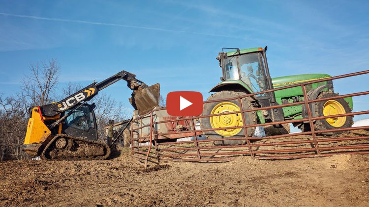 How Farms Work -- We haul out the manure from the cow's bed pack while ...