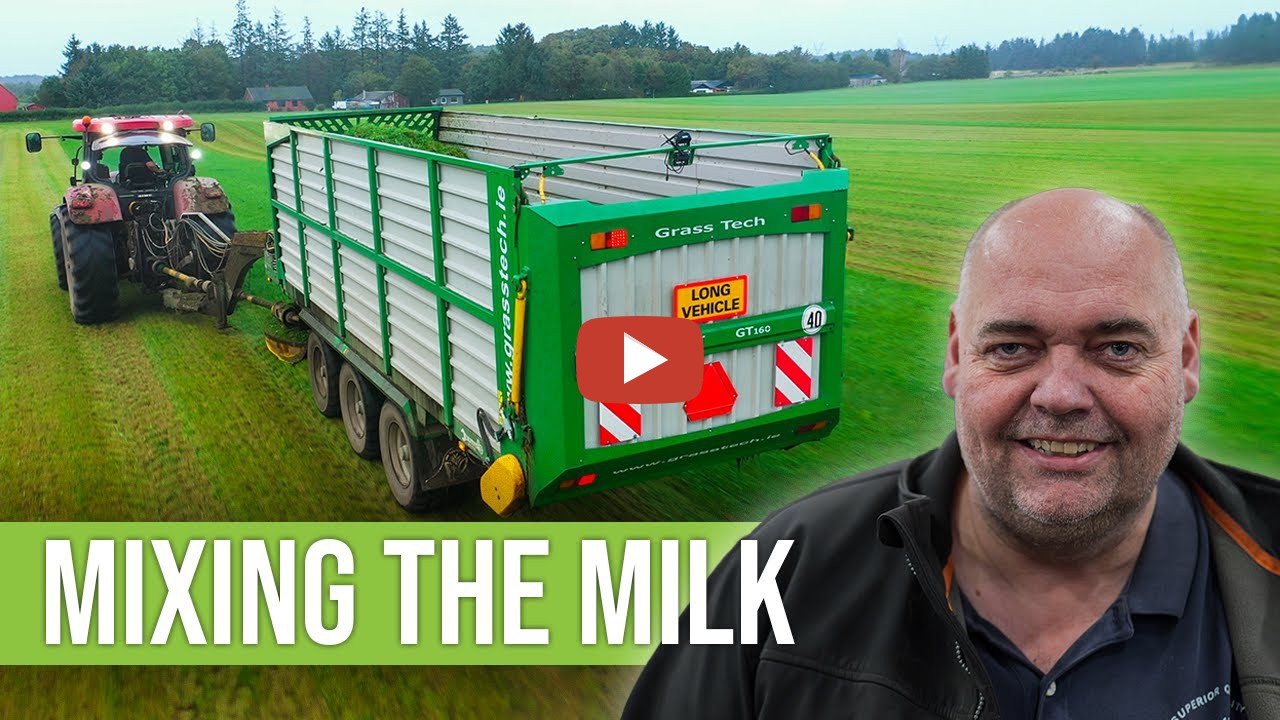 One Man, One Tractor - Feeding 1,200 COWS EVERYDAY! - Meet Lauge ...