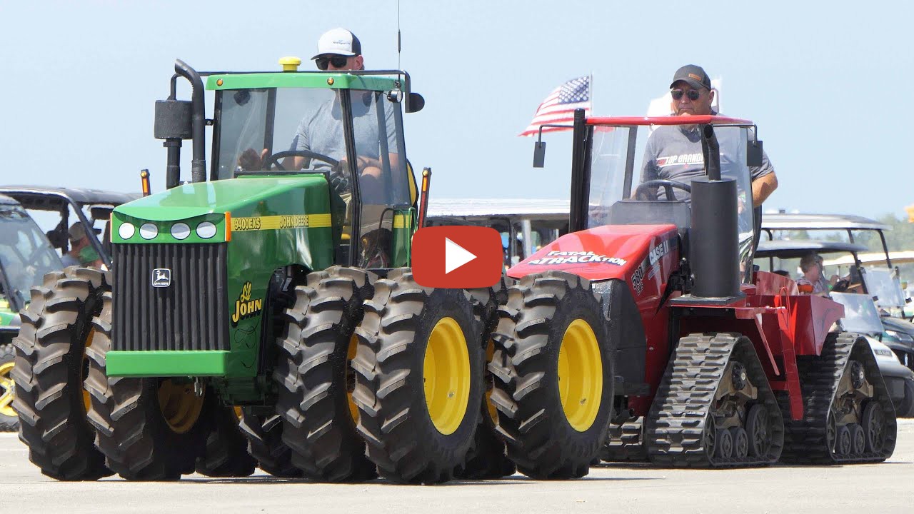 Tractor Parade at Half Century of Progress Show 2023 - Lots of Great ...