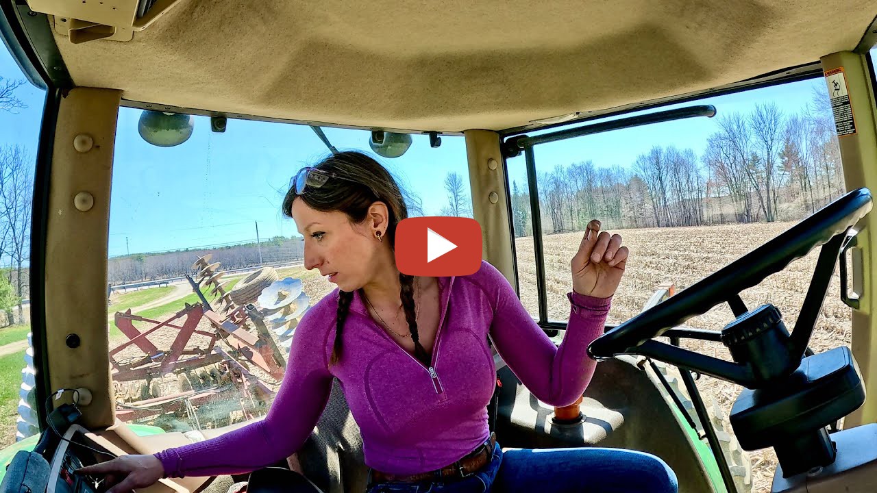 Bells Farming -- Start the day with Shane doing some potato hills ...