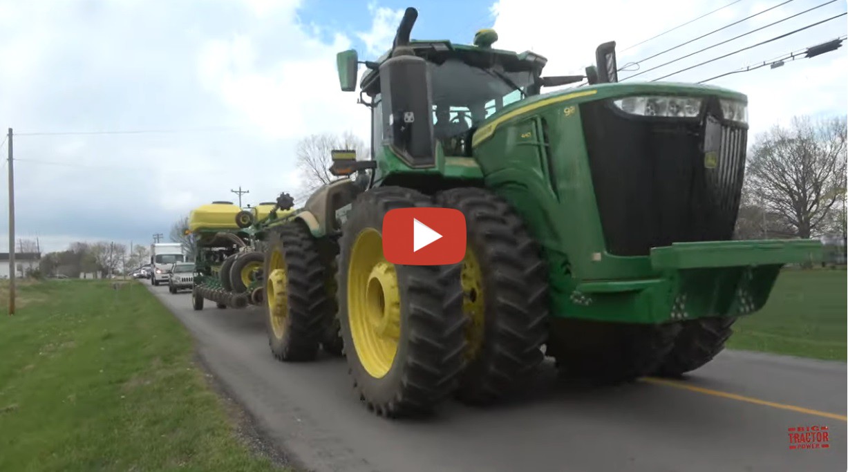 bigtractorpower 2024 is out in the field with a JOHN DEERE 1775NT 24 Row Corn Planter operated ...