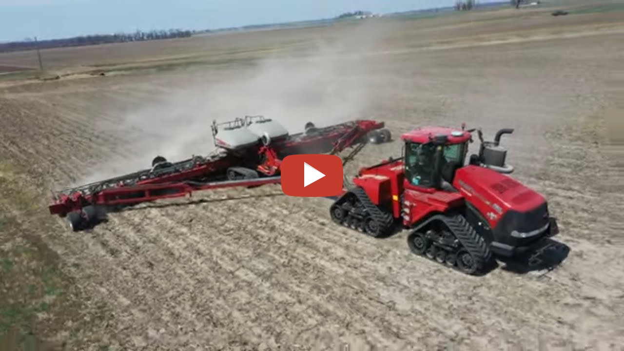 Planting and Treating March Soybeans - Case ih Equipment..... Ivers Farms