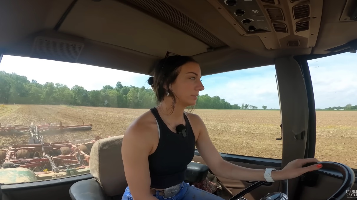 Farmer Grayce - Working Dirt with our Newest Tractor... It's Not What ...