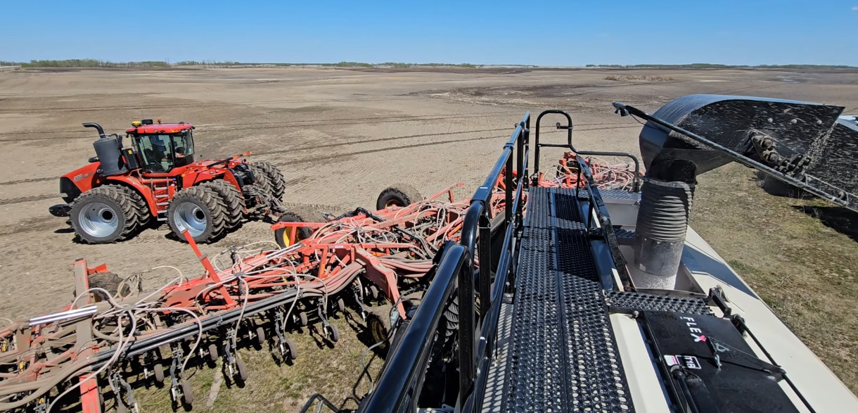 Mike Mitchell -- We have arrived at the north farm and are quickly ...