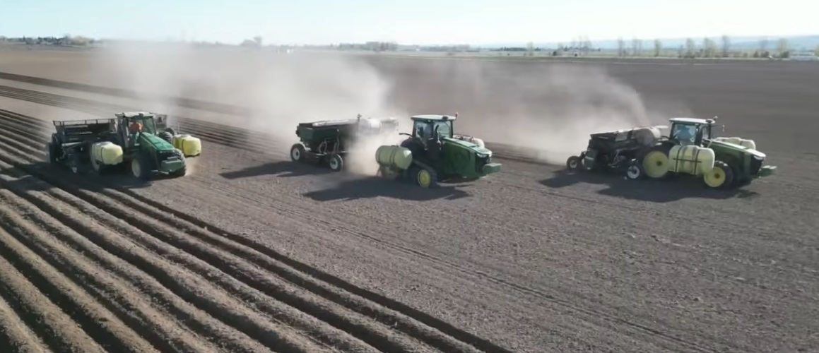 Rocky Mountain Farmer -- Planting Potatoes! 1200 acres in 7 days! Join ...