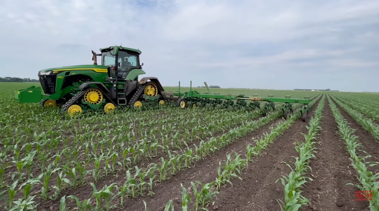 bigtractorpower 2024 - is out in the field with a 340 hp JOHN DEERE 8RX 340 tractor working on ...