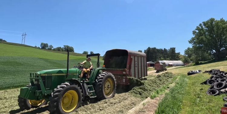 Gierok Farms -- Today is the final day of first crop hay silage! We ...