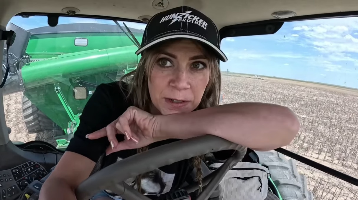 JojoSnow -- Rained Out in the Middle of Irrigated Wheat Harvest! 2024 ...