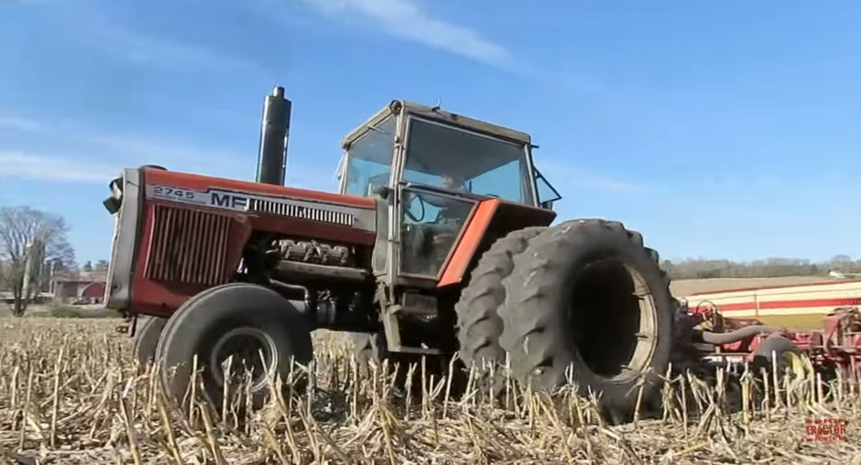 bigtractorpower is out in the field with a 140 hp hp MASSEY FERGUSON ...