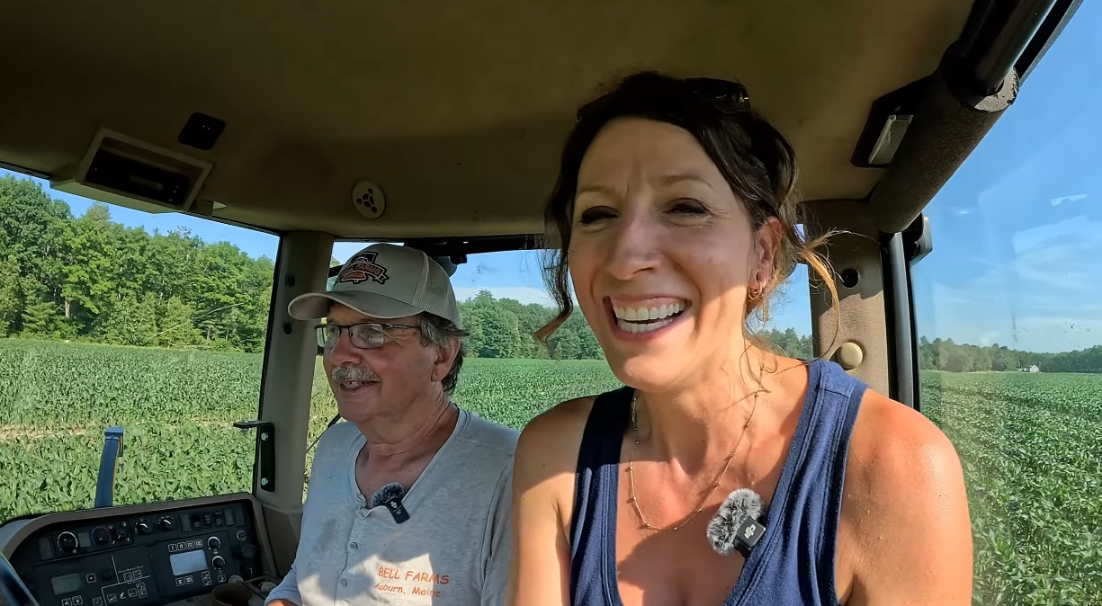 Bells Farming -- Join me as I ride with Ray for the final passes of ...