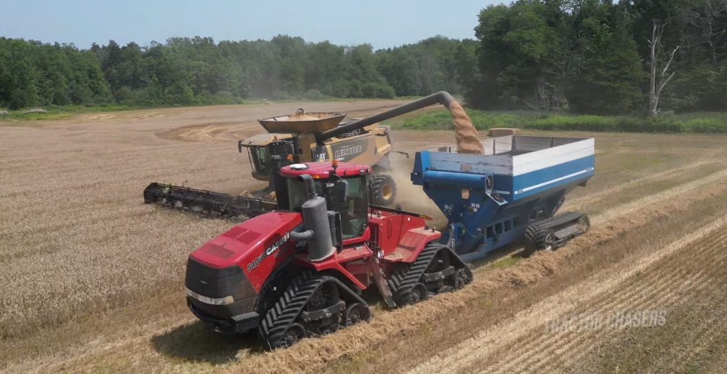 Tractor Chasers -- Watch the Stefen Hay Company work on harvesting ...