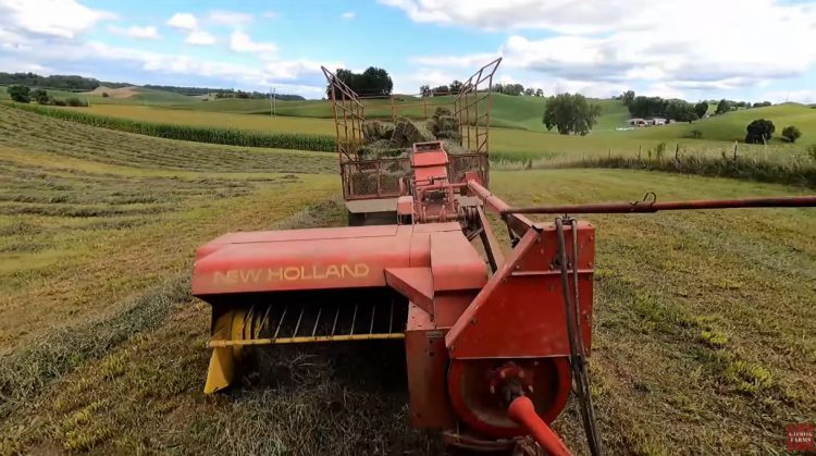 Gierok Farms -- Today we are baling some beautiful dry hay! Both of our ...