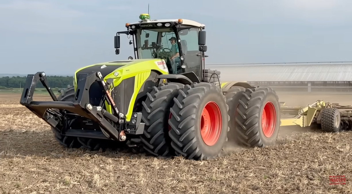 bigtractorpower -- In this video Big Tractor Power is out in the field with a 517 hp CLAAS 5000 ...