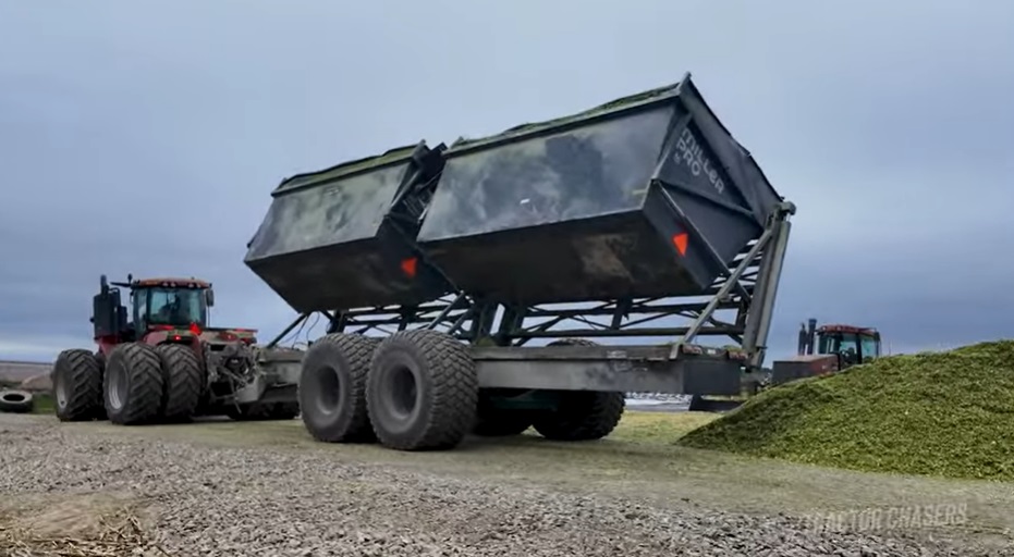 Tractor Chasers -- Watch this dairy farm chop corn silage with a Krone ...