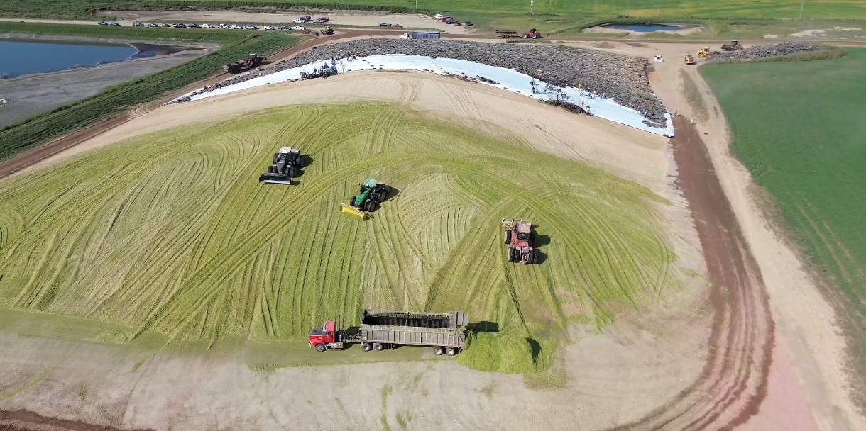 Jackson Richmond -- MASSIVE 10,000 ACRE SILAGE PILE!! In this video we ...