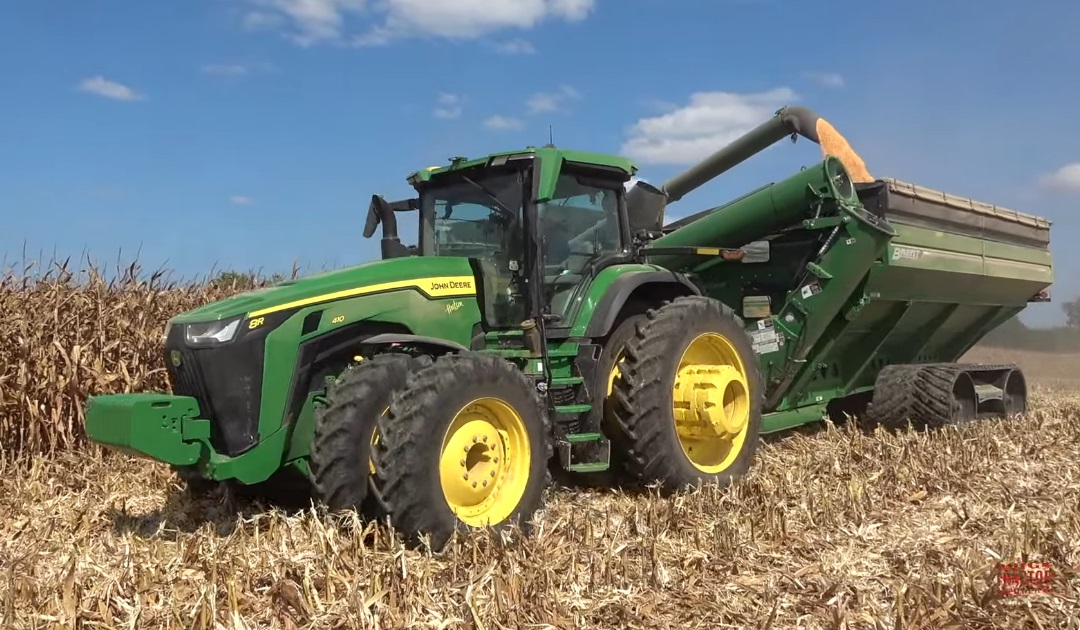 bigtractorpower -- Corn harvest 2024 is under way. Big tractor Power is out in the field with ...