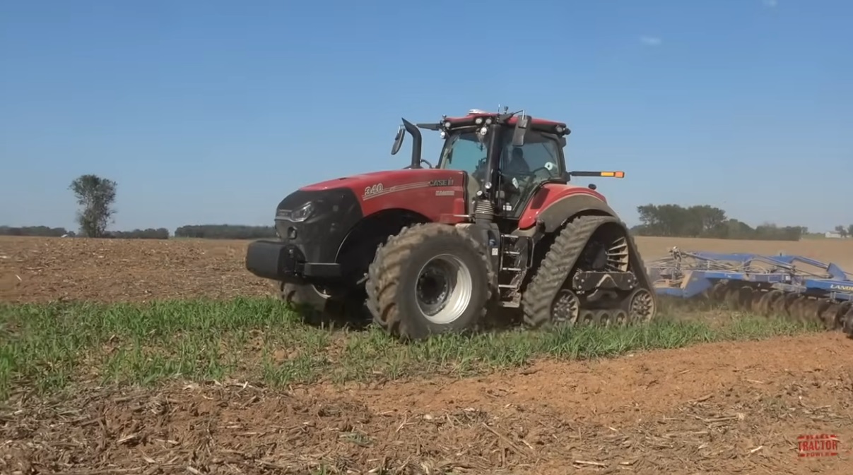 bigtractorpower -- In this video Big Tractor Power is out in the field with a 340 AFS Connect ...