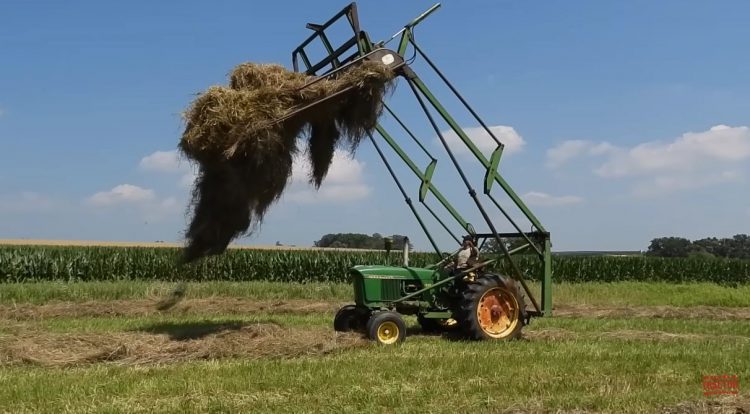 Big Tractor Power is out in the field with a 55 hp JOHN DEERE 2510 ...