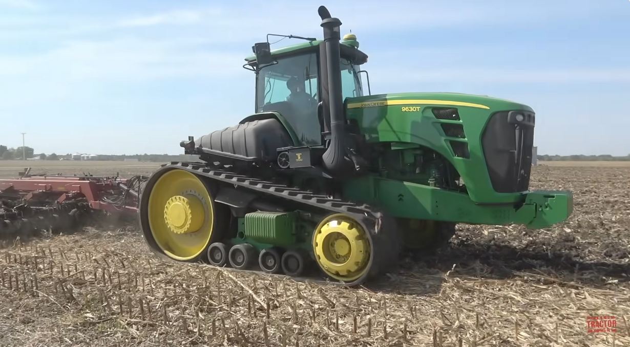 Big Tractor Power is out in the field with a 530 hp hp John Deere 9630T ...