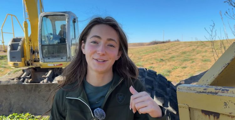 Laura Farms -- Digging A DEEP 1 Acre Pond With Excavator -- Today we ...