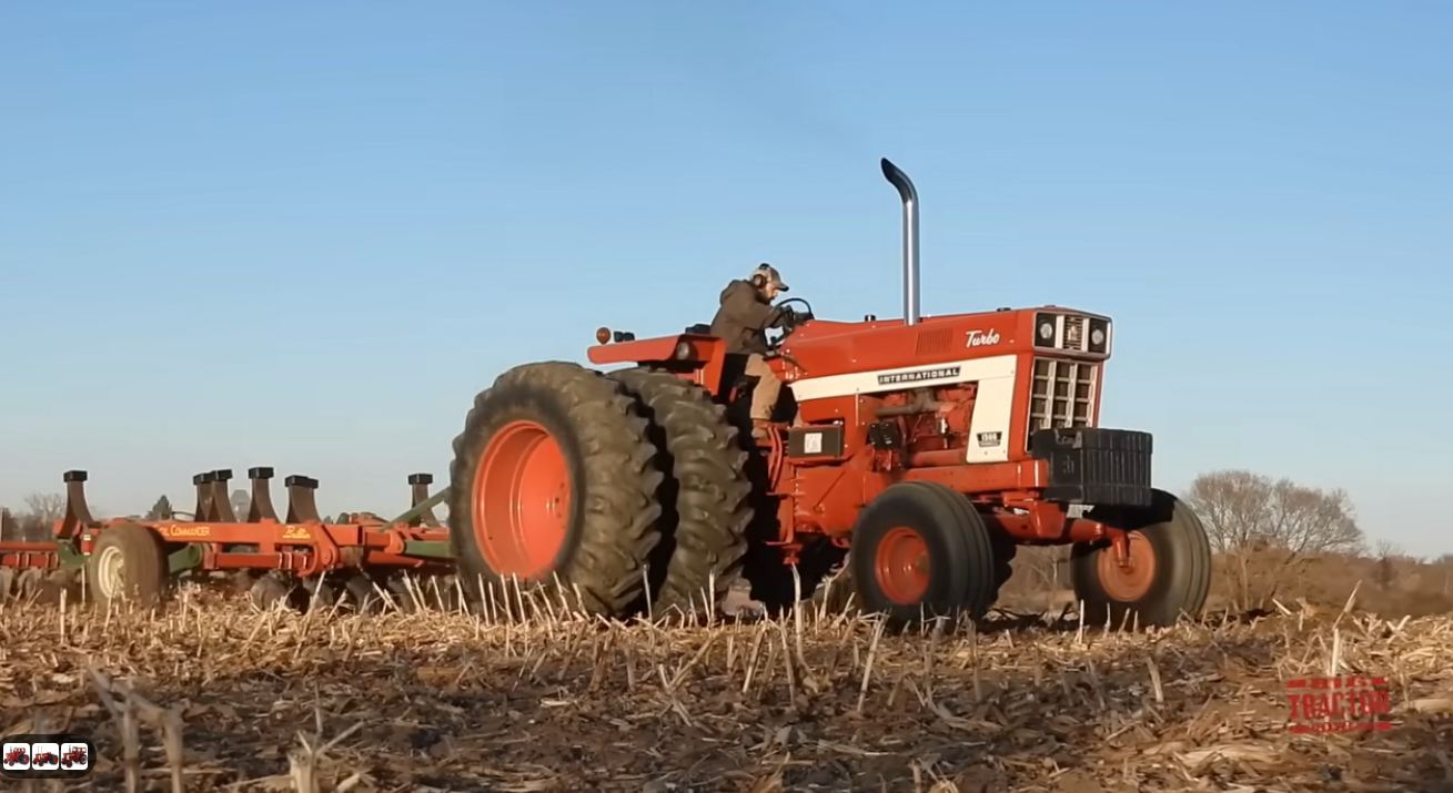 Big Tractor Power is out in the field with a 170 hp INTERNATIONAL 1566 ...