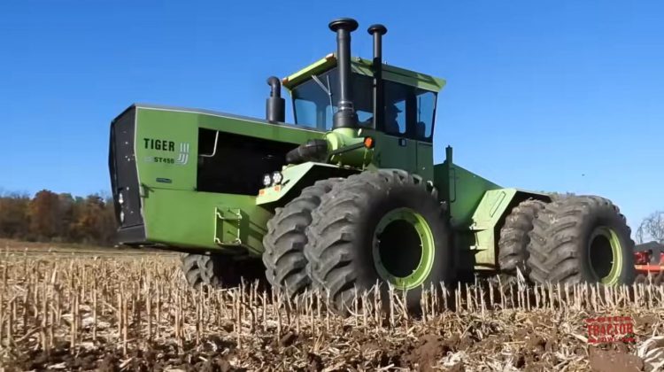 Big Tractor Power is out in the field with a 450 hp STEIGER TIGER III ...